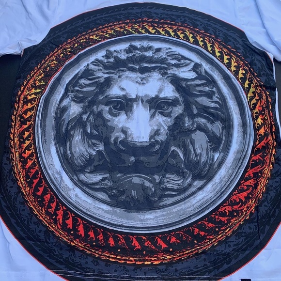 Versace Italia 1969 | Shirts | Versace Italia 969 Lion Men T Shirt ...